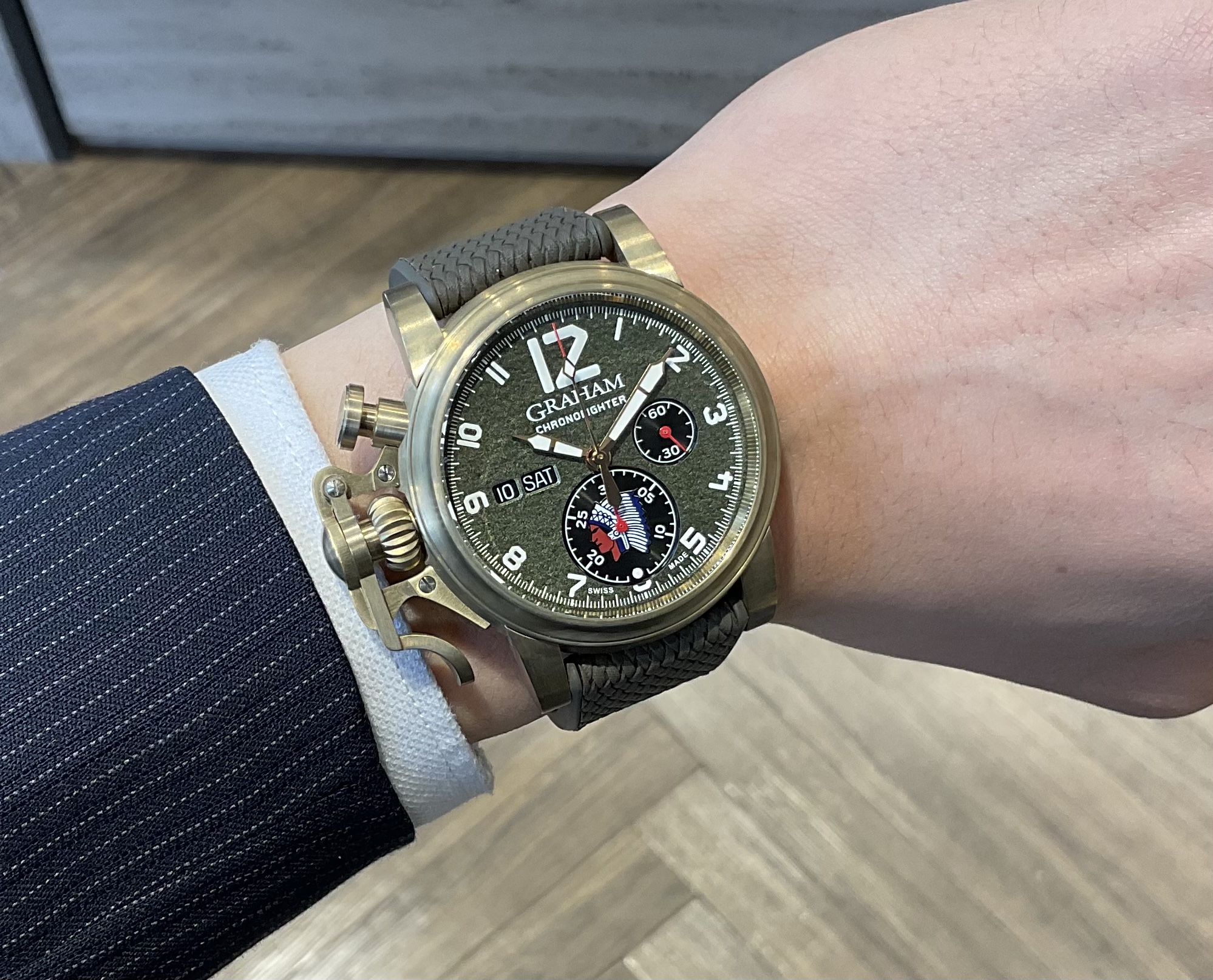 GRAHAM CHRONOFIGHTER VINTAGE OVERLORD - グラハム腕時計専門店 大阪心斎橋「PRIMA CASA」